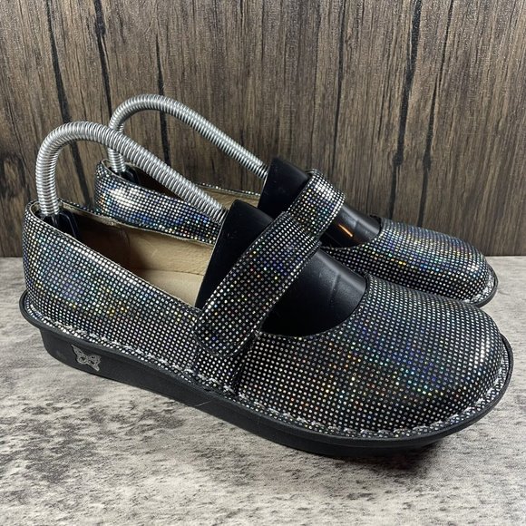 Alegria | Shoes | Alegria Pg Feliz Black Multicolor Mary Jane Shoes ...